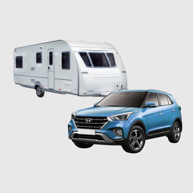 Caravan and car [55m² (10x5.5m)] – Spa Family Camping